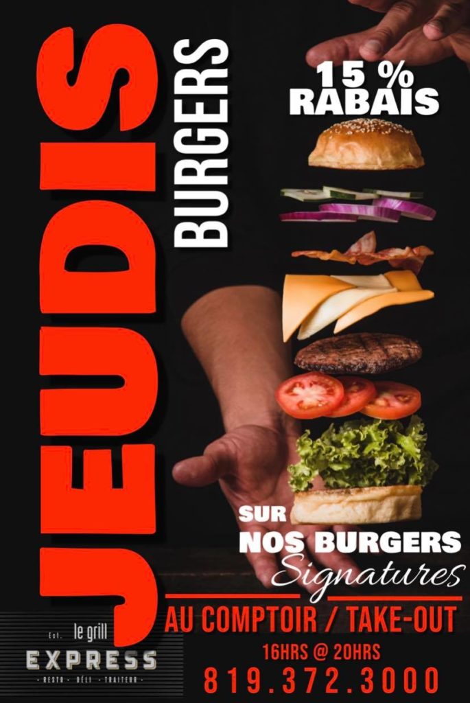 Menus - Le Grill Express